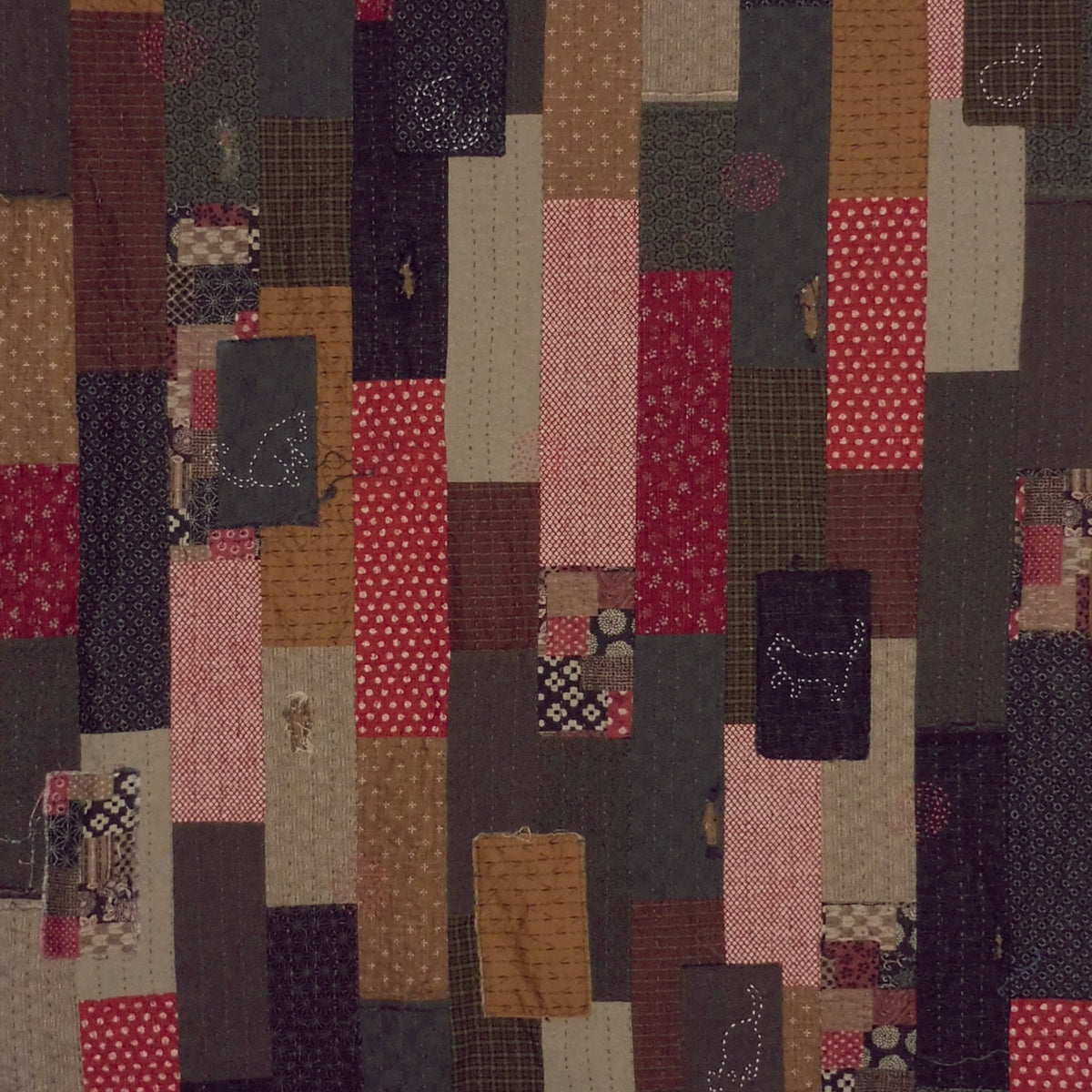 Quilt Kit - Boro Style Color Splash – Kallisti Quilts