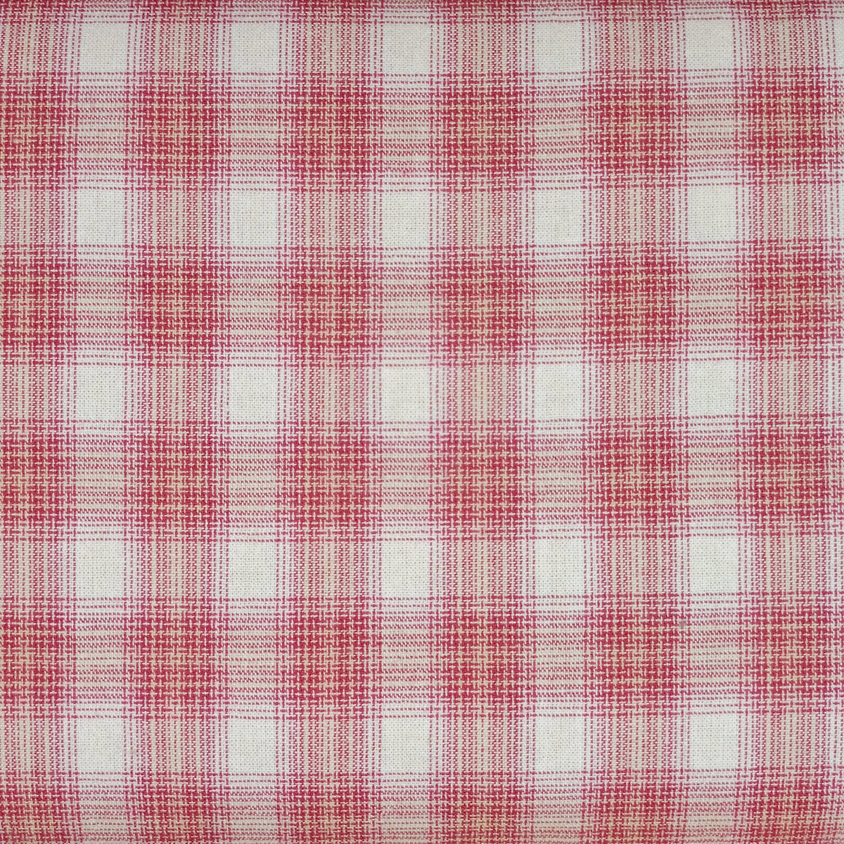 Japanese Yarn Dye - Red Large Double Grid – Kallisti Quilts