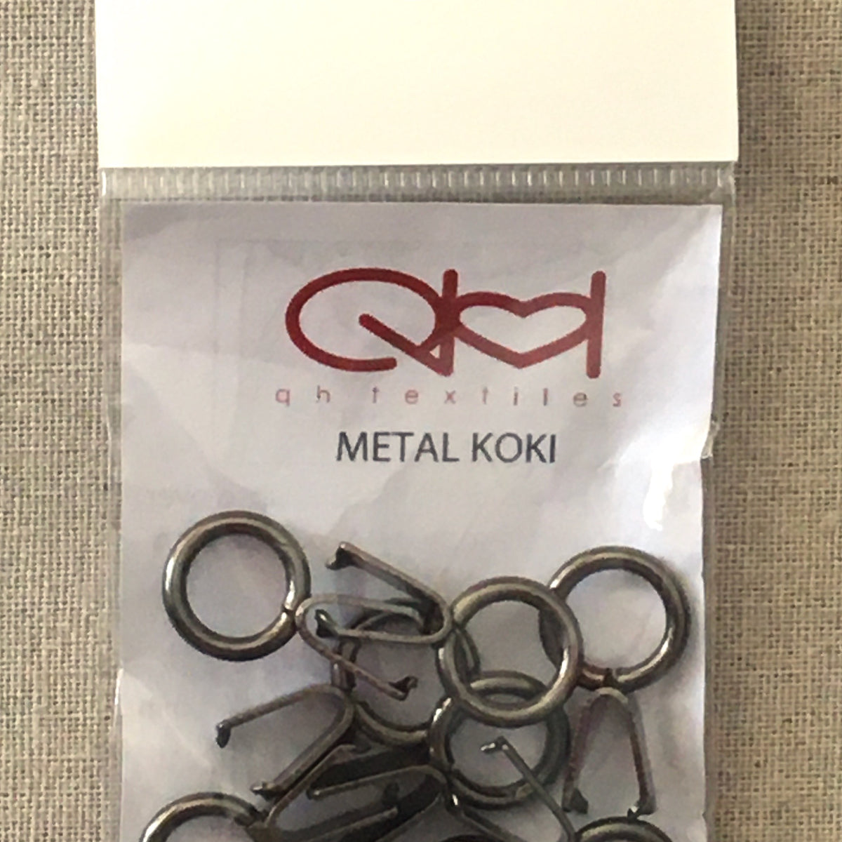 Metal Koki Clips in Shiny Black – Kallisti Quilts