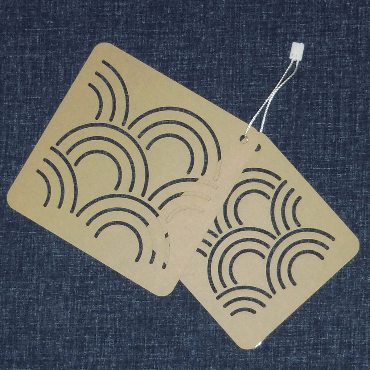 Sashiko Stencils - Seikaiha (Ocean Wave) – Kallisti Quilts