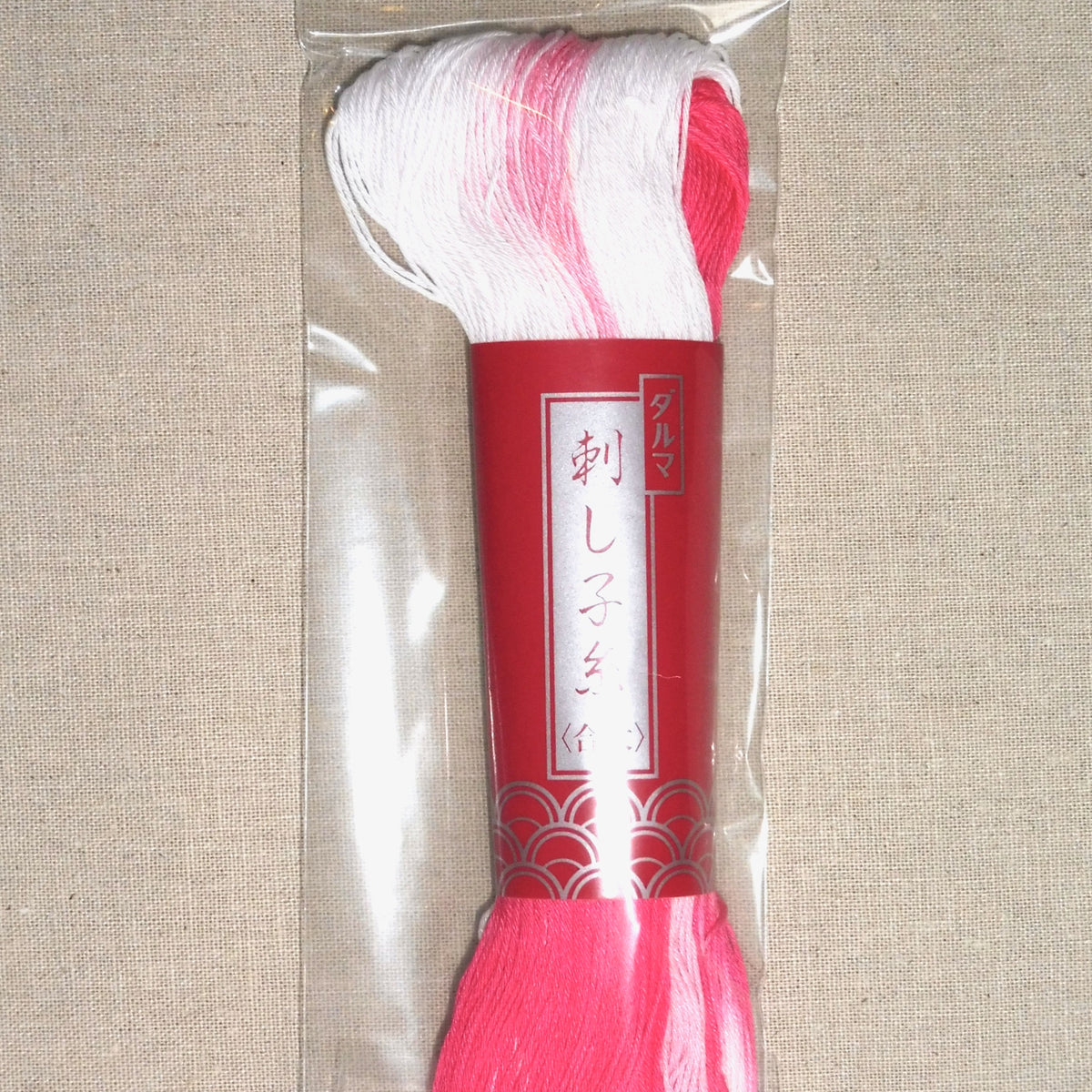 Sashiko Thread - 100 m. of Thick Variegated Pink – Kallisti Quilts